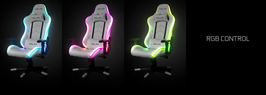 Galax GGC-001 - Le siège gaming haut en couleur